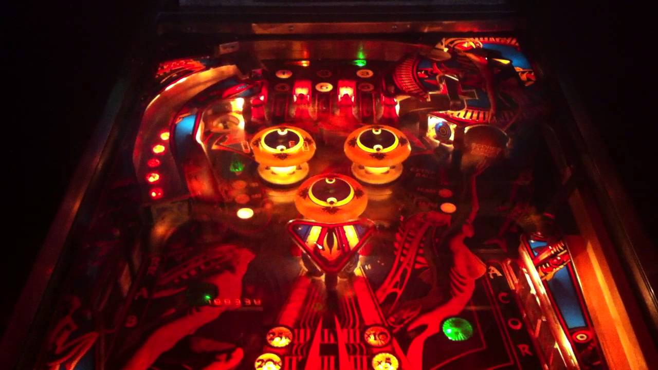 pinball Williams BARRACORA part2 - YouTube