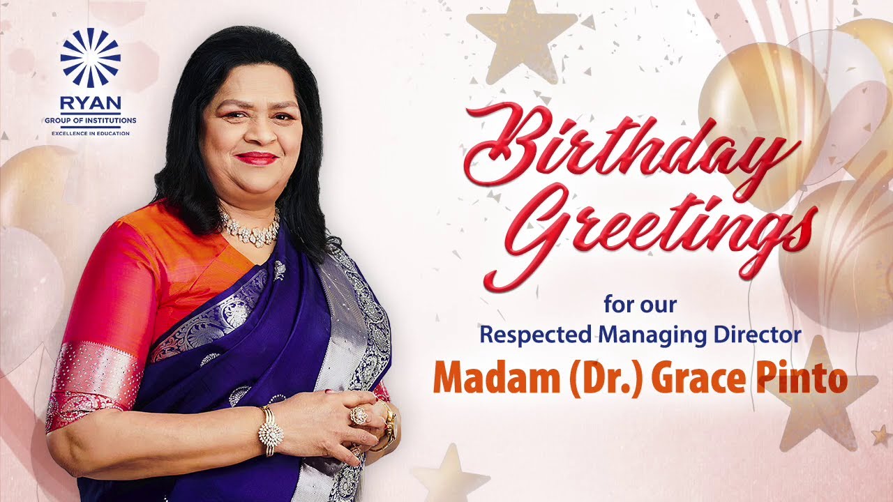 Birthday Greetings to our Respected Managing Director Madam (Dr.) Grace ...
