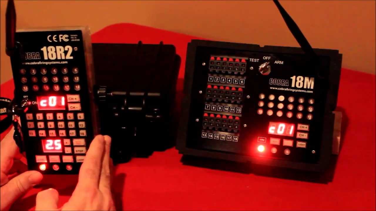 Cobra Firing System - 18R2 & 18M Features - YouTube