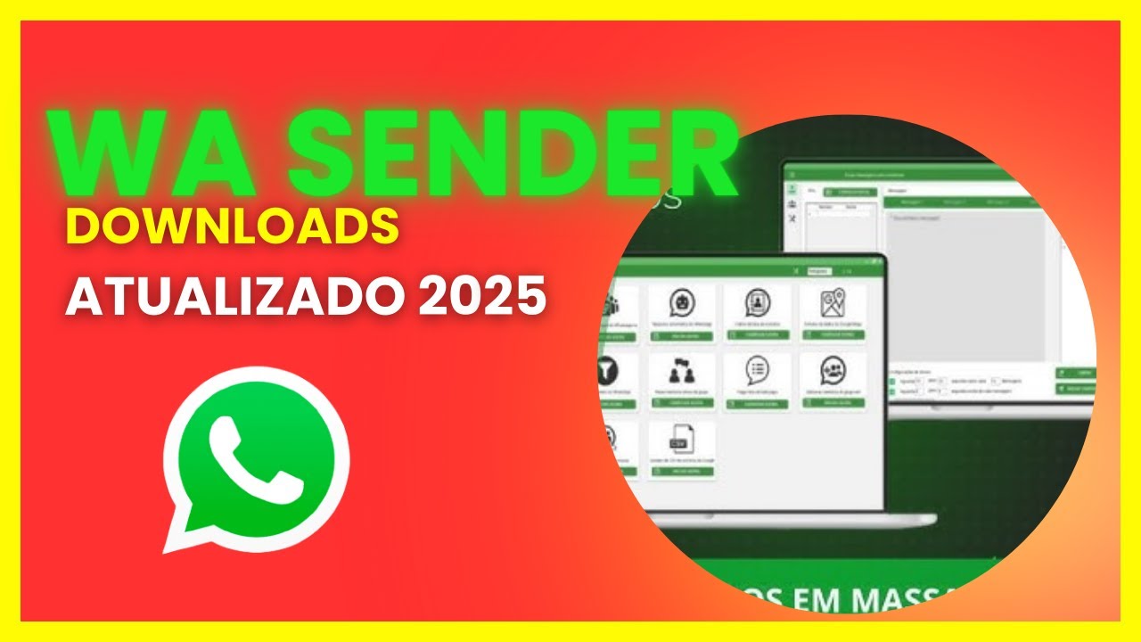 WA SENDER 3.7.0 ATUALIZADO 2025 NOVAS FUNÇÕES E BEM MAIS RAPIDO ...