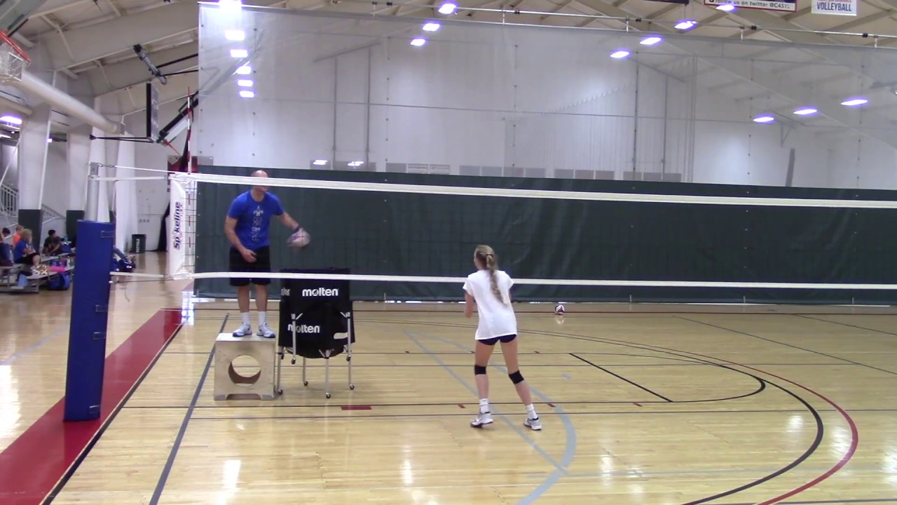 Emily Henken: Volleyball skills video - YouTube