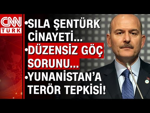 Bakan Soylu'dan Sıla Şentürk açıklaması: \