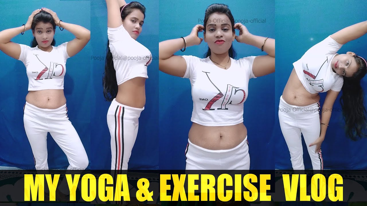 My Daily Exercise & Yoga Vlog - YouTube