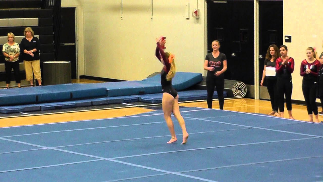 Shea - Pomona Gymnastics Floor - YouTube