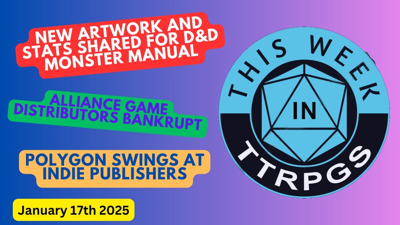 This Week in TTRPG (January 17th 2025) - YouTube