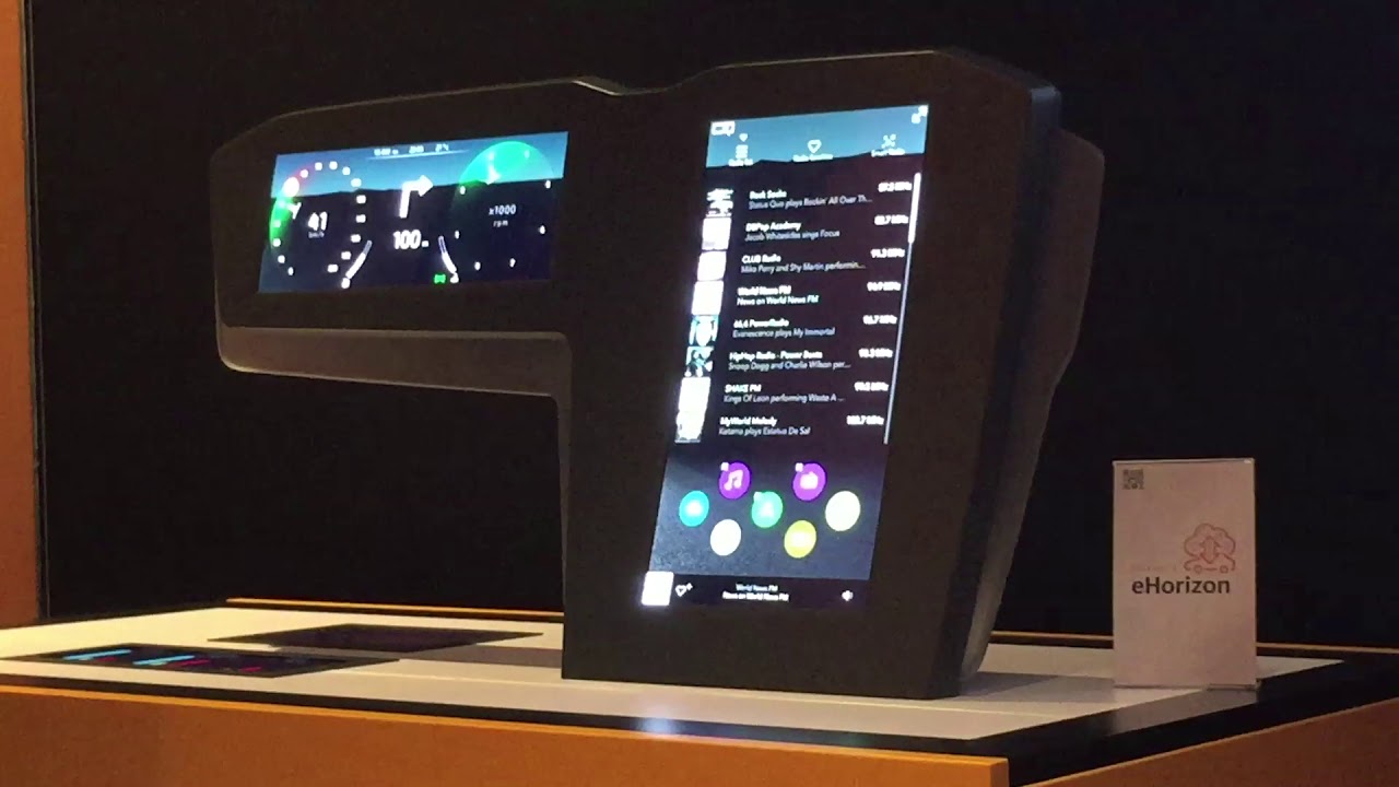 Continental Cockpit Vision combines cluster instrument with ...