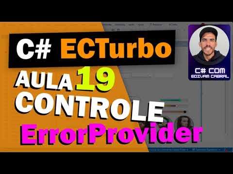 C# ErrorProvider | Curso de C Sharp Framework ECTurbo Aula 19 - YouTube