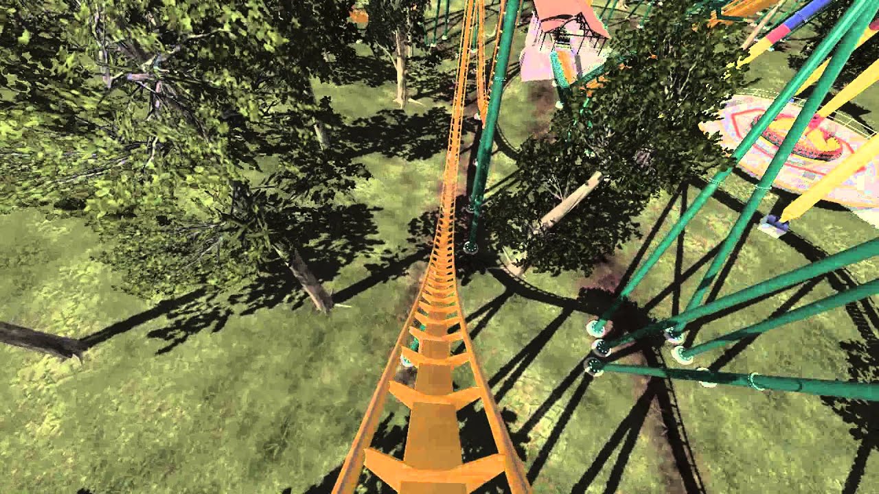 Time Machine, a No Limits 2 Floorless B&M Roller Coaster - YouTube