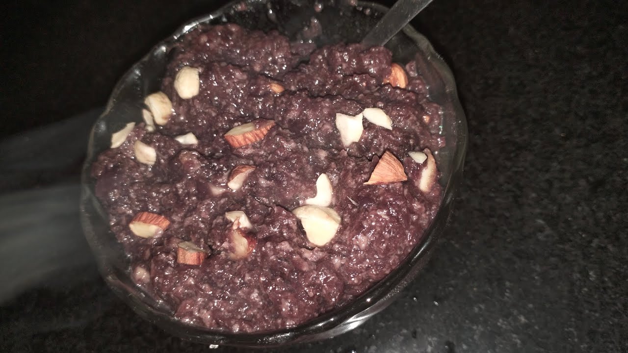 kale gajar ka halwa testy nd healthy. - YouTube