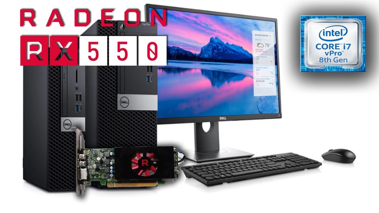 DELL Optiplex 7060MT i7-8700 with AMD RX 550 Unboxing Indonesia Video ...