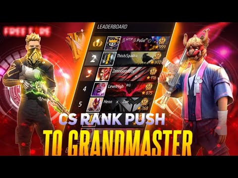 Cs Rank Pushing With Subscriber 😮 From Bronze To Grandmaster 🤩 | Garena ...