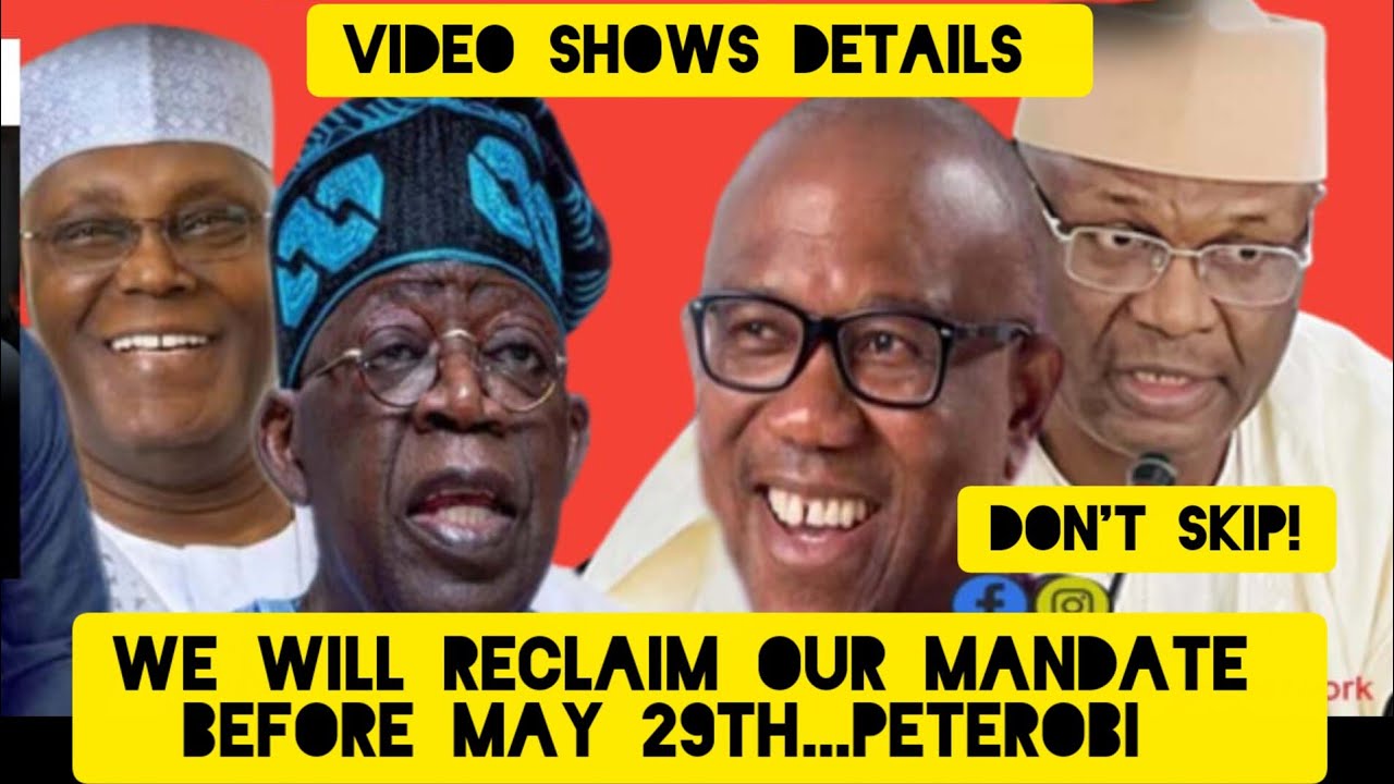 Peter Obi: We will Explore All Means to reclaim our Mandate - YouTube