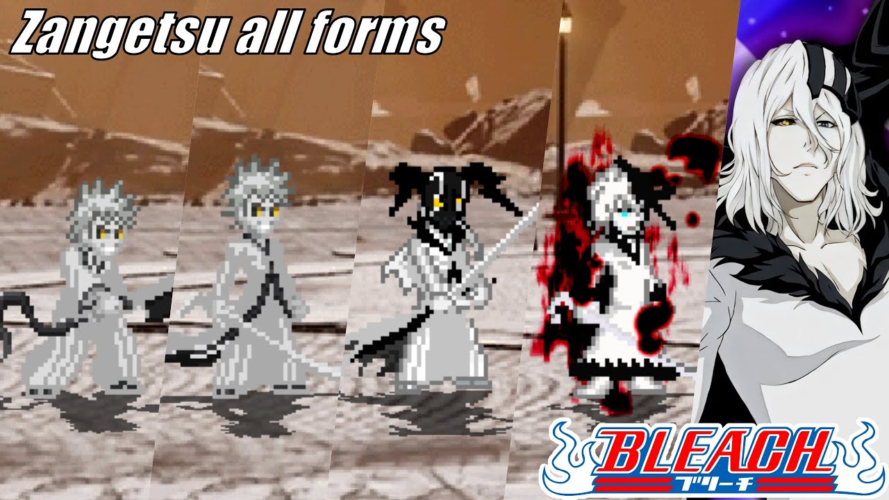 Zangetsu all forms V2 Edit by KuroFey (Training) - YouTube