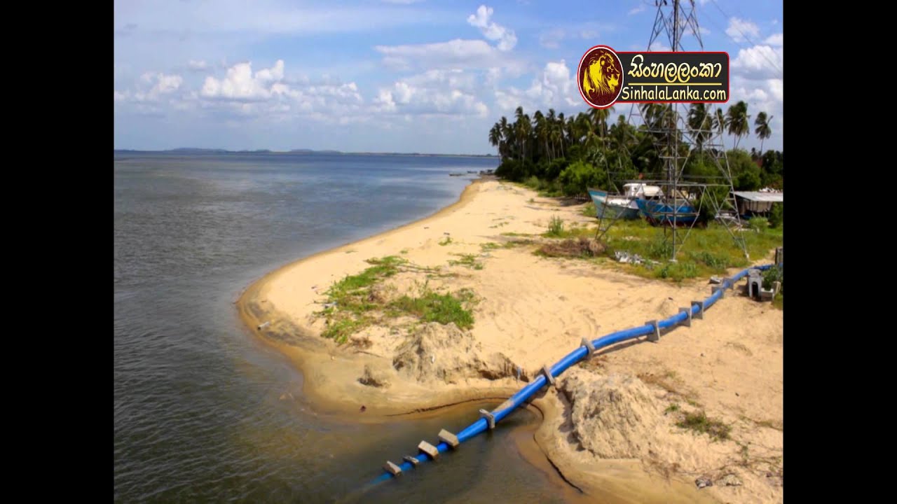 Kinniya Bridge Sri Lanka Trincomalee to Muttur A 15 highway - YouTube