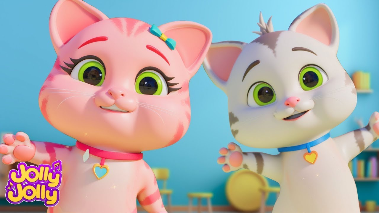 Three little kittens, The animals on the farm + More | Jolly Jolly ...