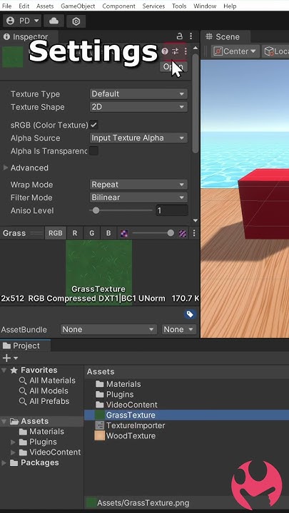 Today's Unity Tip: Import Preset #unitytips - YouTube