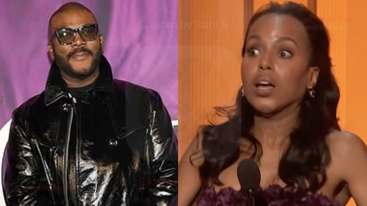Tyler Perry Reacts To Kerry Washington's (Double) Thank You Speech ...