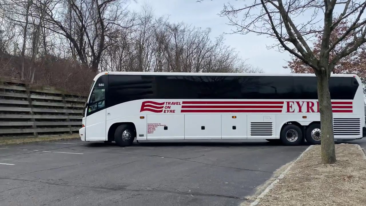 MCI J4500 2008 ZF Eyre Bus - YouTube