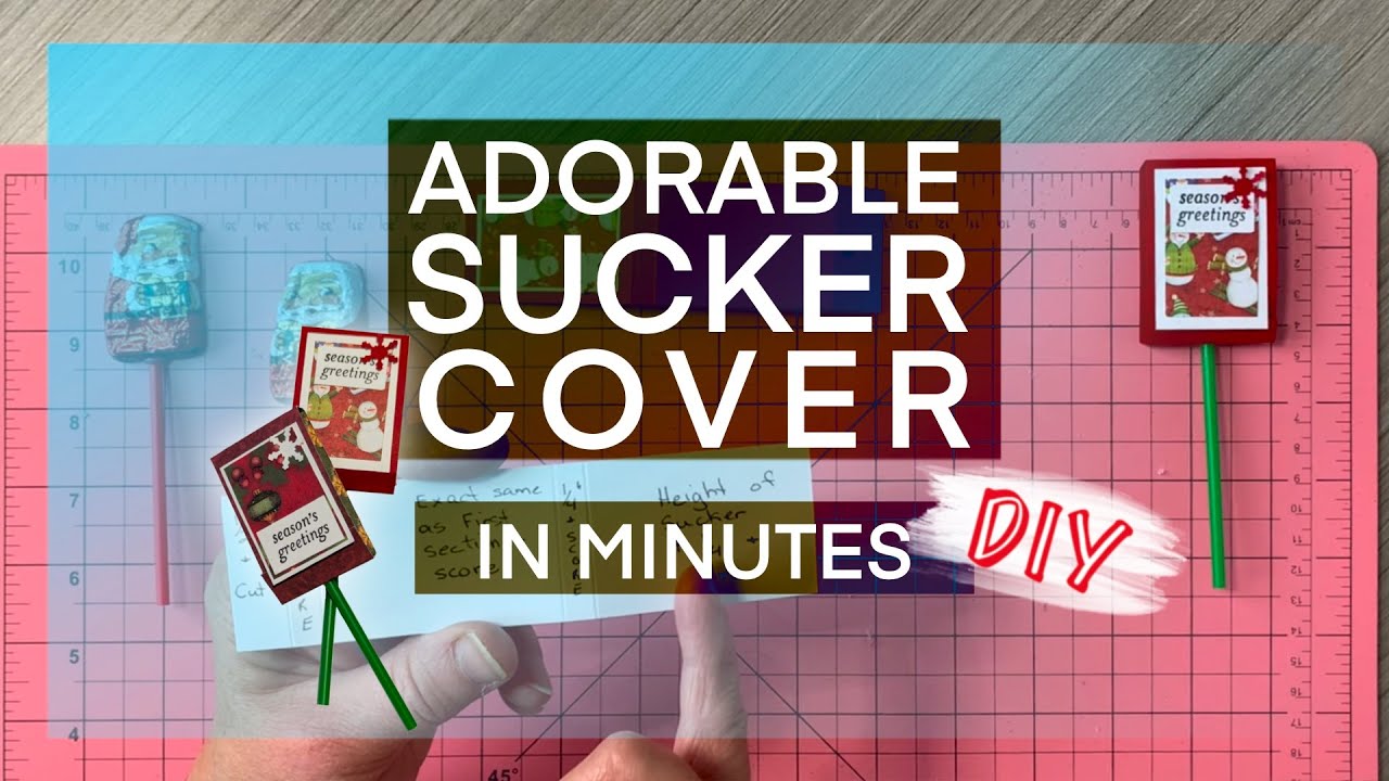 DIY Sucker Covers: Easy Craft for Stocking Stuffers & Gifts! - YouTube