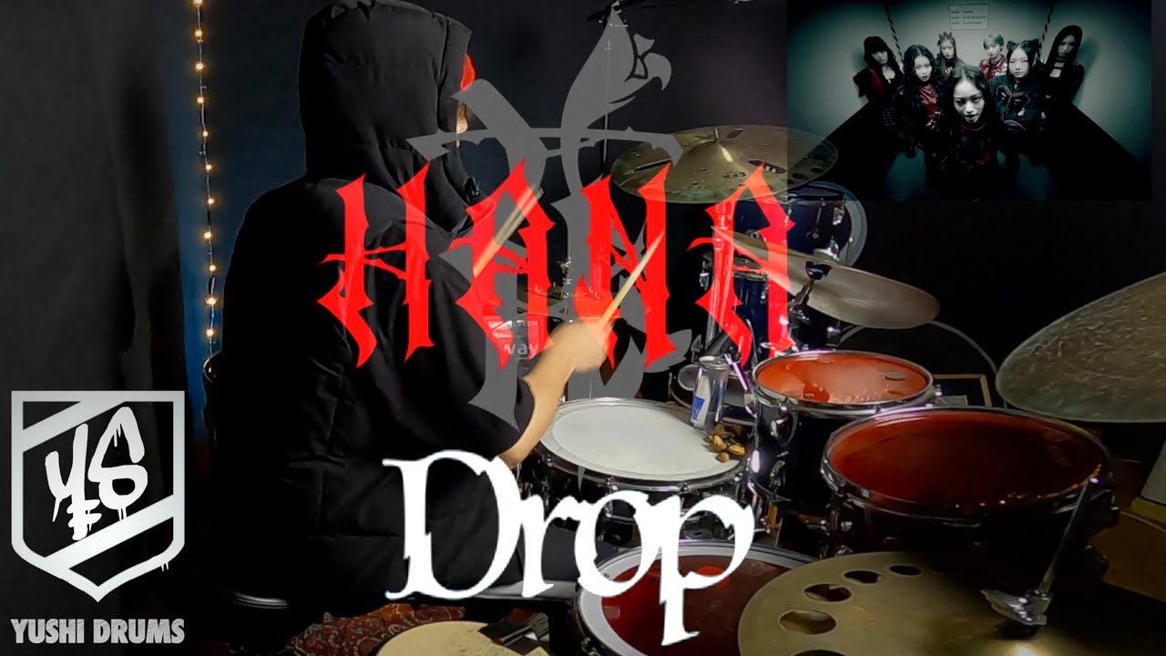 HANA - Drop ⁠(Drum Cover) #honeys #hana #drop - YouTube