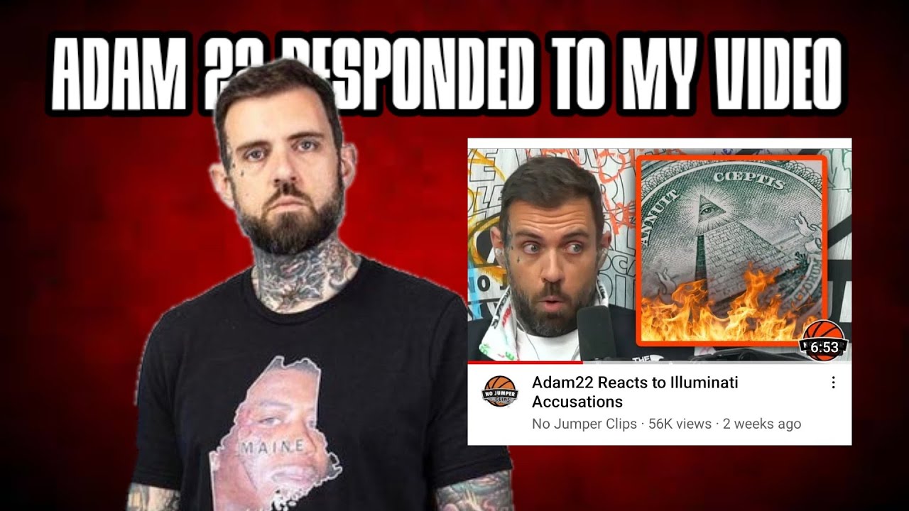 Adam 22 Responded To The Video I made On Him × Truth Talk - YouTube