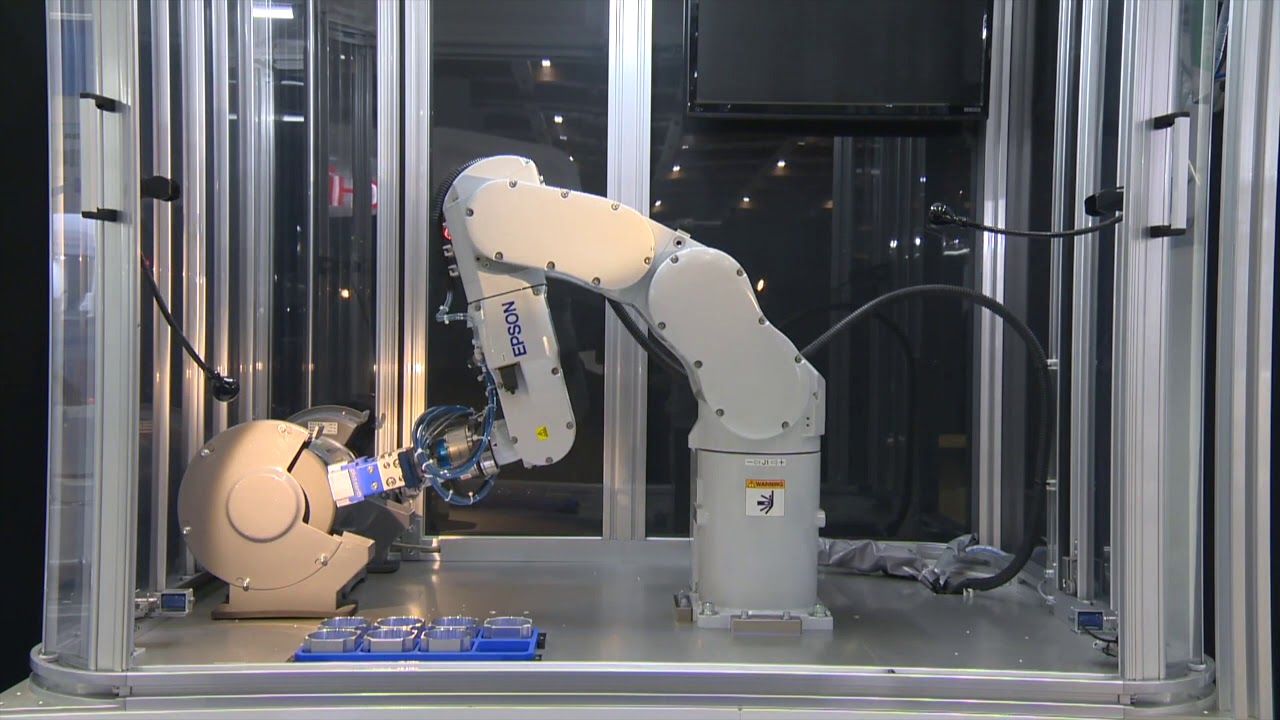 EPSON Force Sensing - ASTOR Web Tour 2020 - YouTube