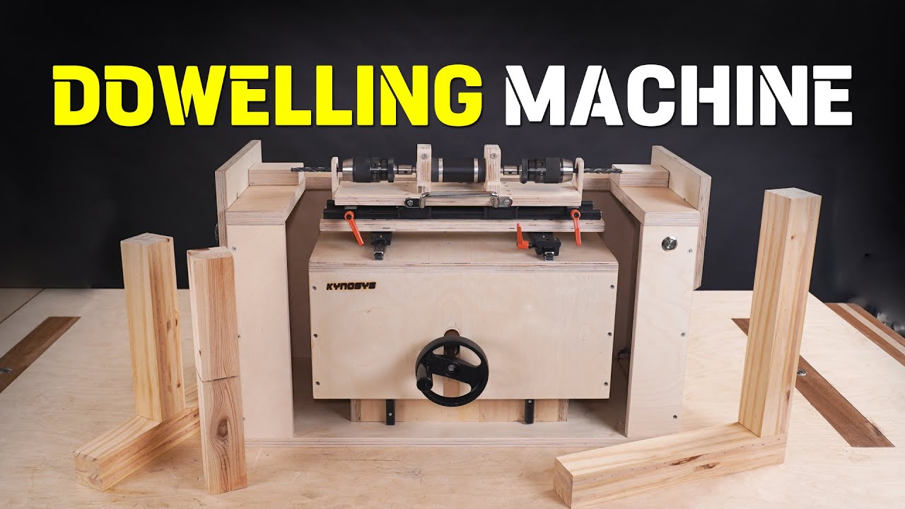 Dowelling Machine Making / DIY - YouTube