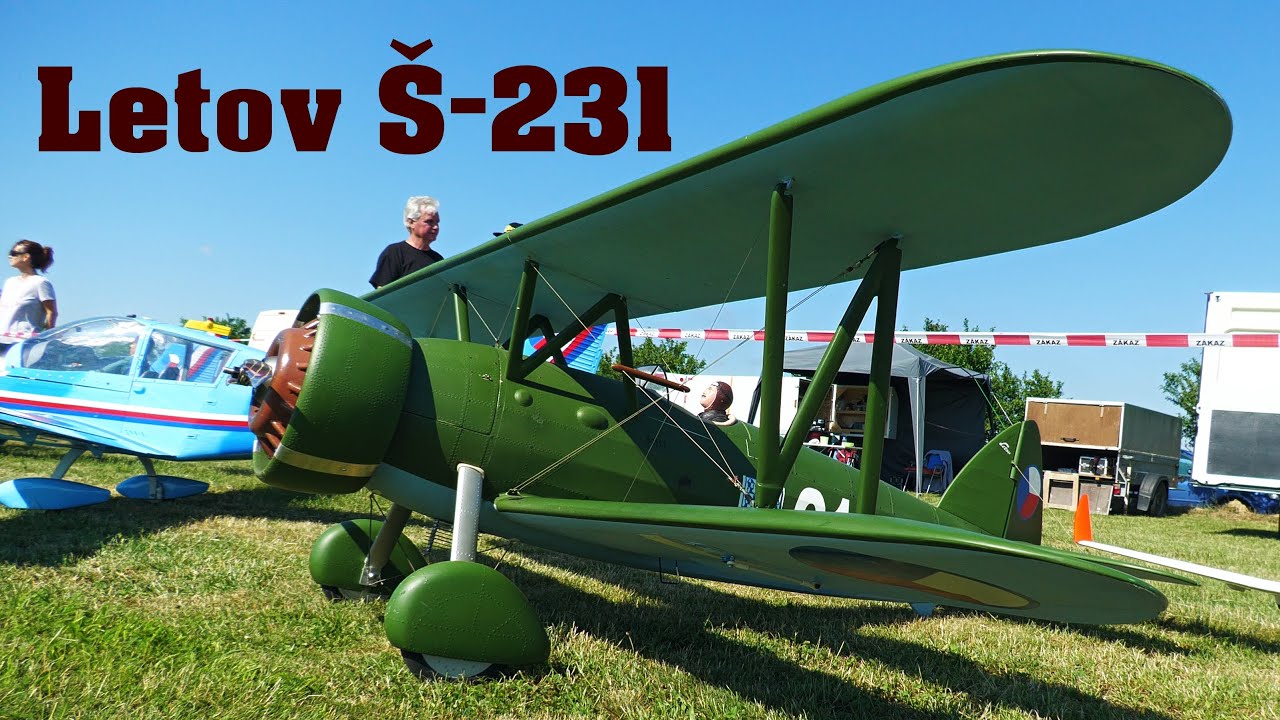 Letov S-231 | scale RC biplane | 4K | Halenkovice 2022 - YouTube
