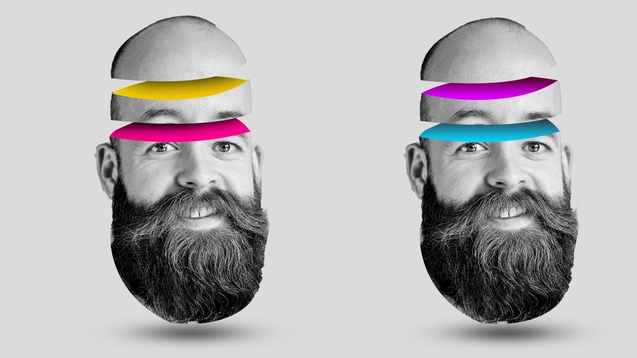 Sliced Head Manipulation- Photoshop CS6 Tutorial - YouTube