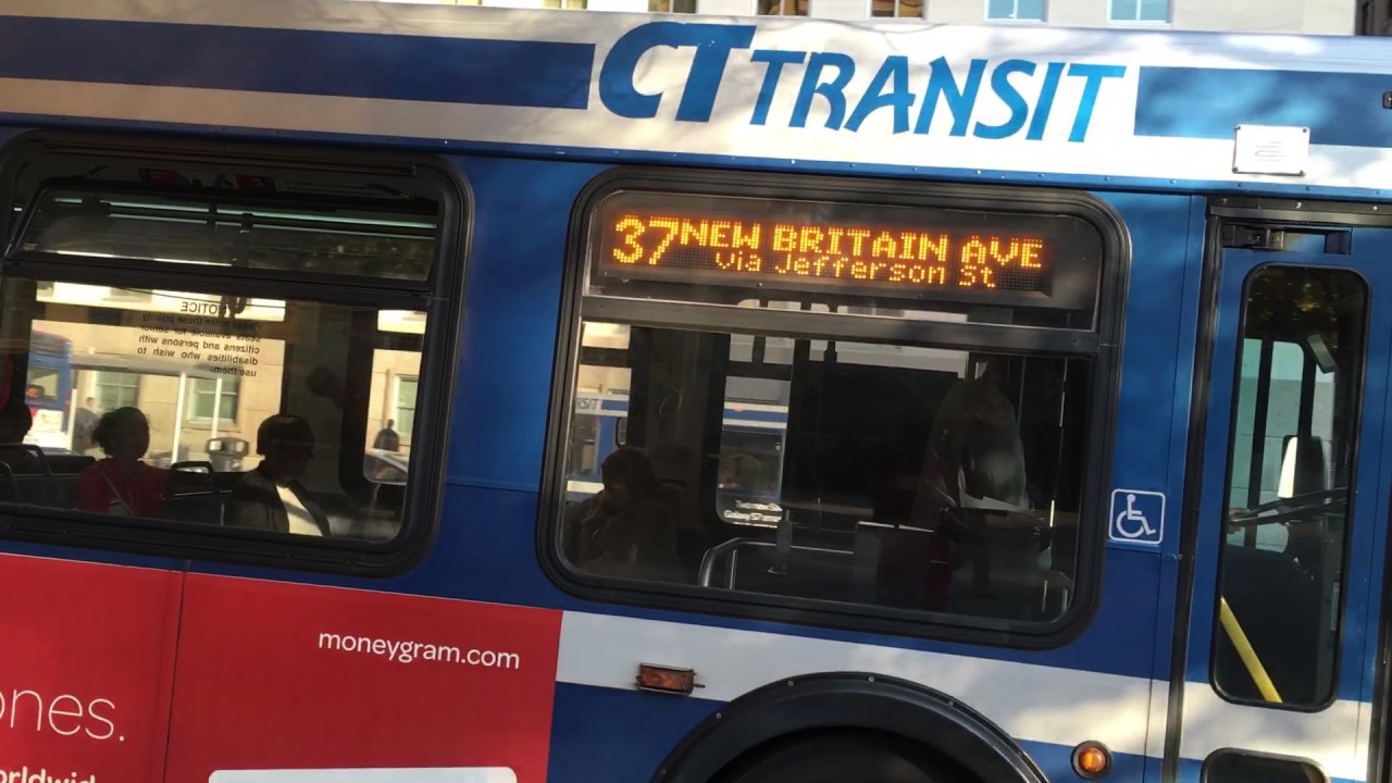 CTtransit #423 on Route 37 - YouTube