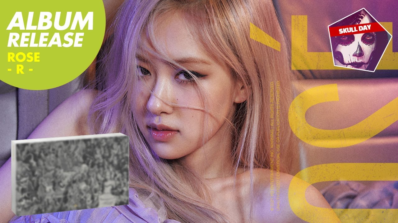 BLACKPINK ROSE - FIRST SINGLE ALBUM -R-(On The Ground,Gone) Album ...