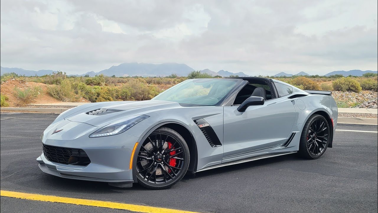 I Wrapped My Corvette C7 Z06 Nardo Grey - YouTube
