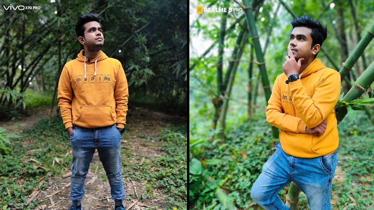 vivo X70 pro vs Realme 8 pro CAMERA TEST ⚡⚡ - YouTube