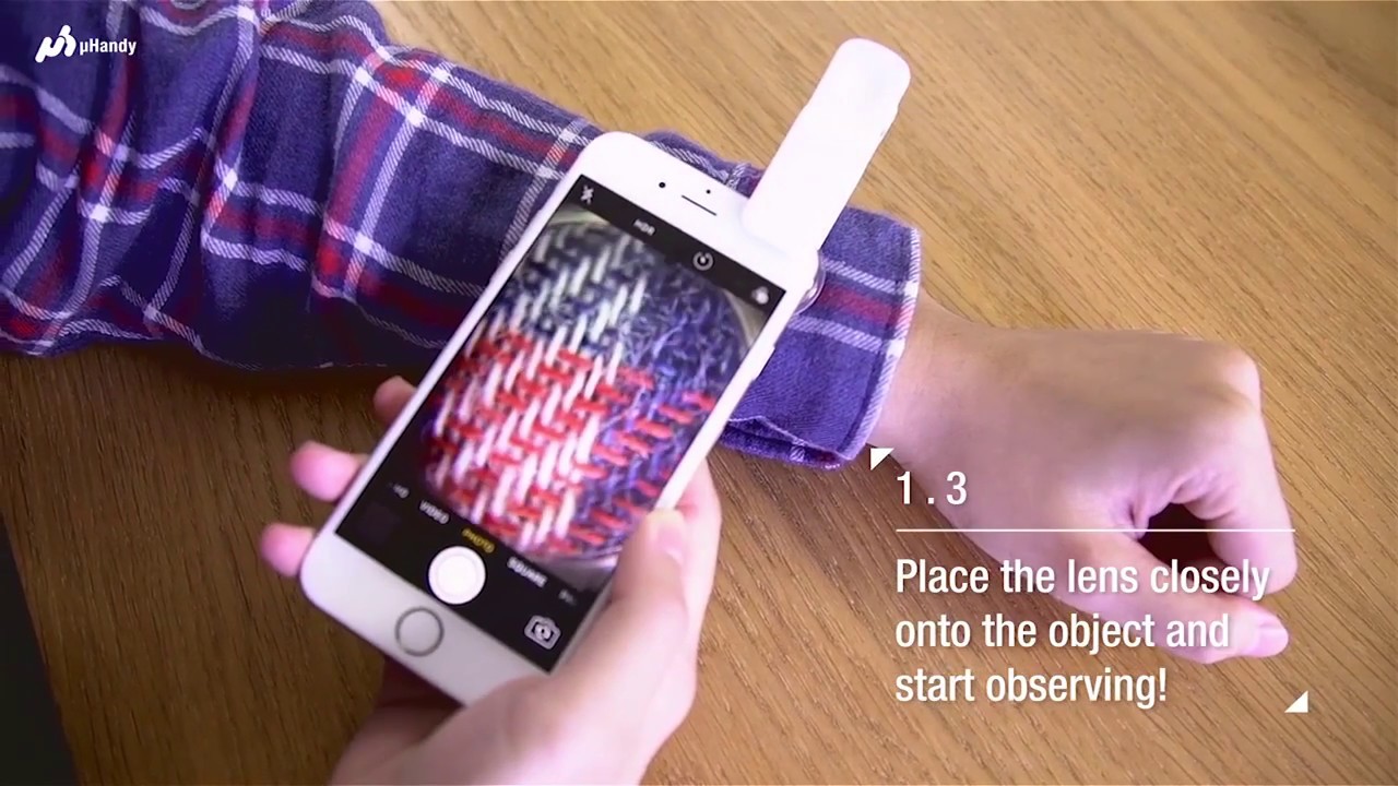 How to use uHandy Lite Mobile Microscope - YouTube