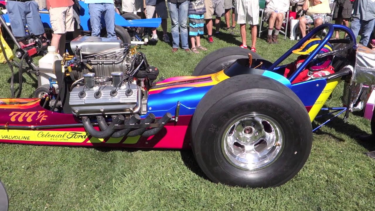 Ironstone Concours 2015 - Iron Horse Dragster - YouTube