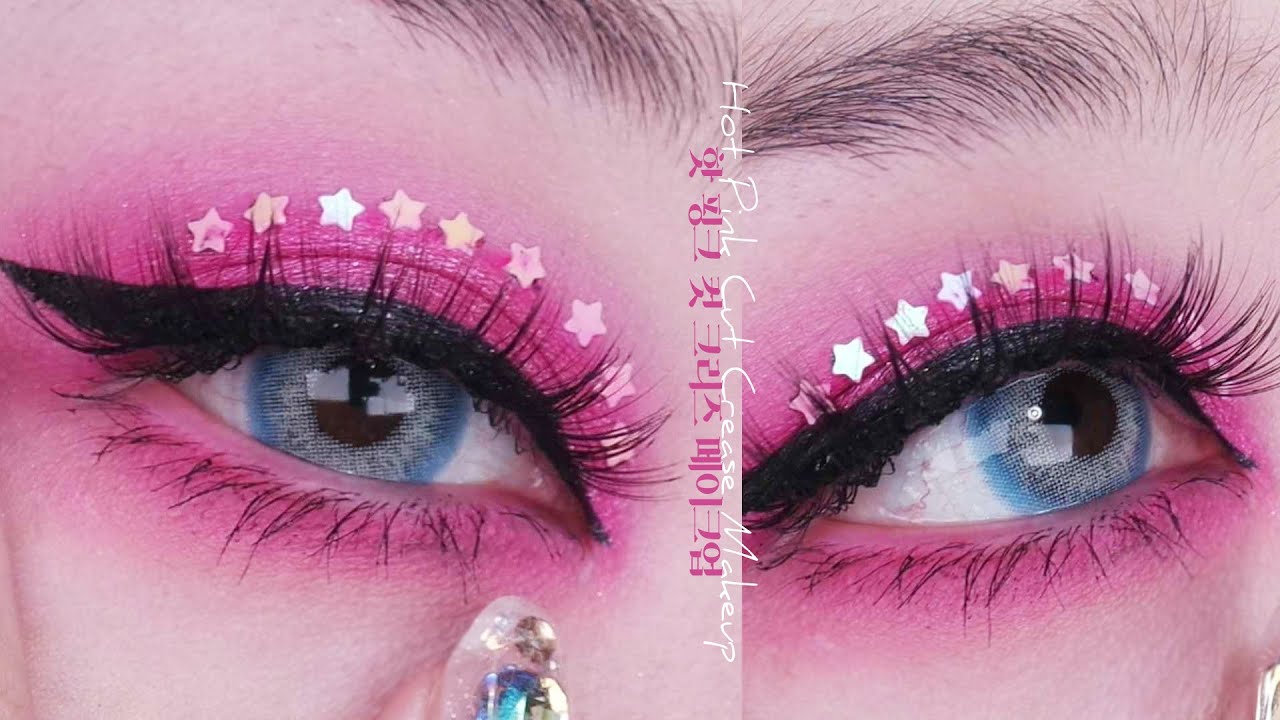 Hot Pink Pop Make up 핑크 팝 메이크업 with TTDEYE Kitten Blue 요즘 좋아하는 화장품들도 함께 ...