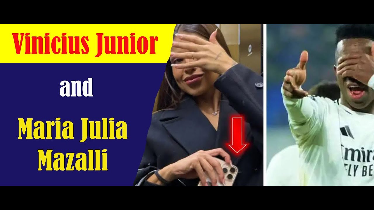 Vinicius Junior and Maria Julia Mazalli - YouTube