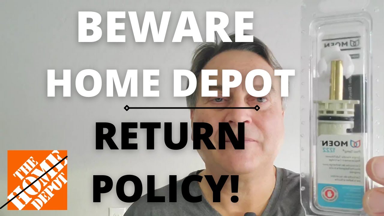 BEWARE Home Depot 90-Day ONLY Return Policy! - YouTube