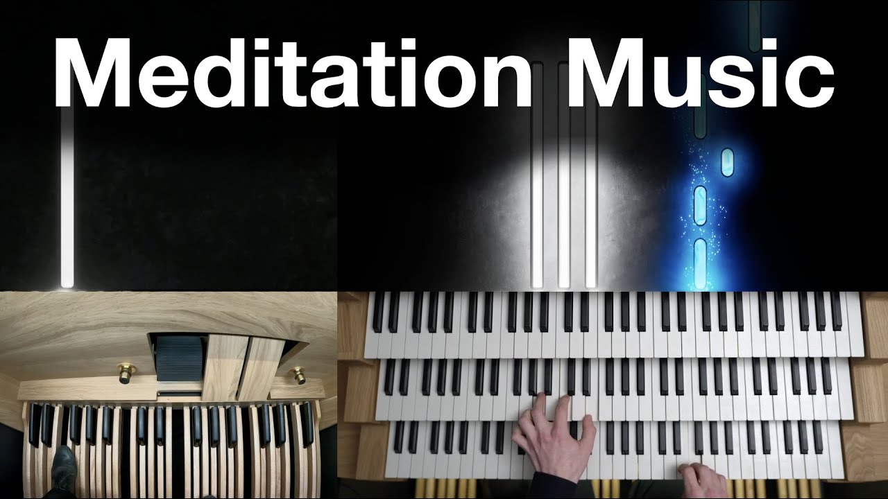 Meditation to relax and meditate - Ferry Organ Music - YouTube