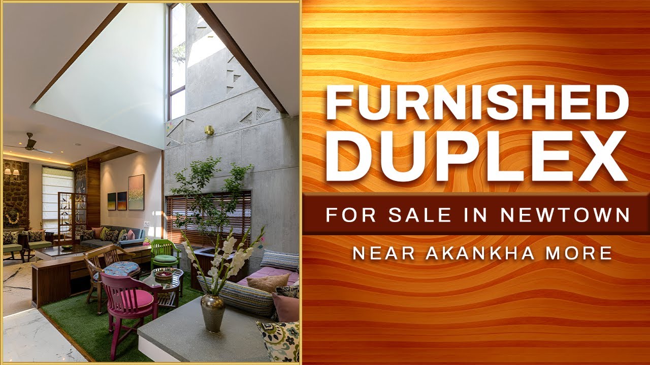 2500 sq ft Furnished Duplex flat at Akankha Complex in Newtown Action ...