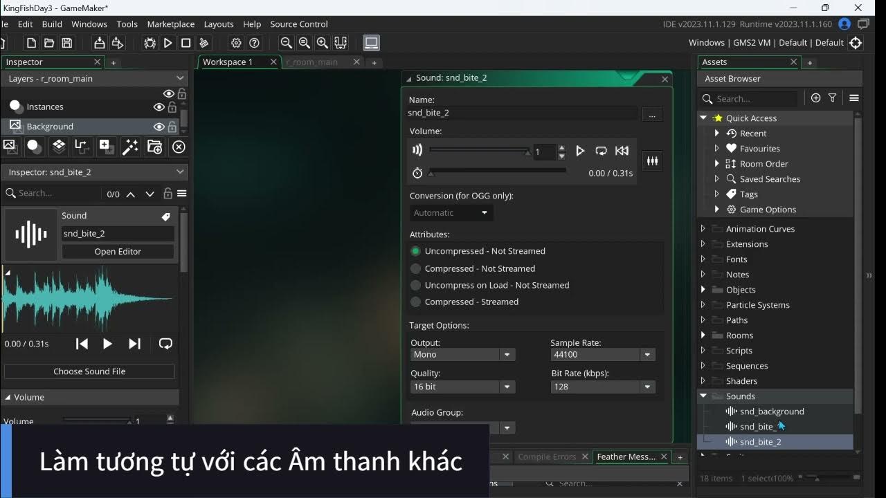 Game Maker Basic Buổi 4 - YouTube