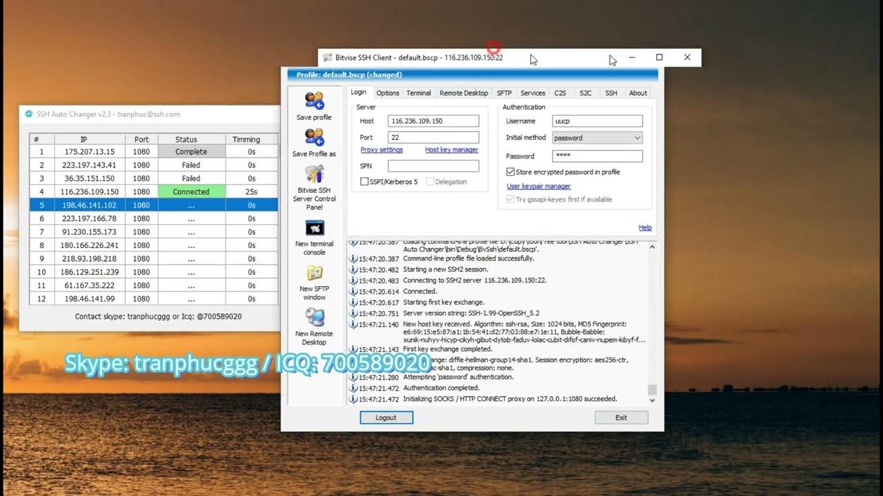 SSH Auto Changer | Auto Connect and Rotate SSH Based on Time - YouTube