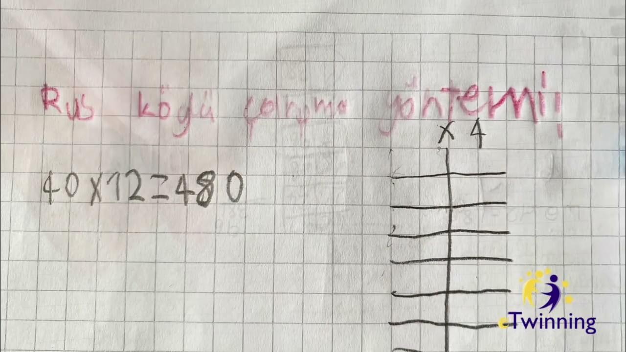 Math for Everyone-Russian Peasant Multiplication - YouTube