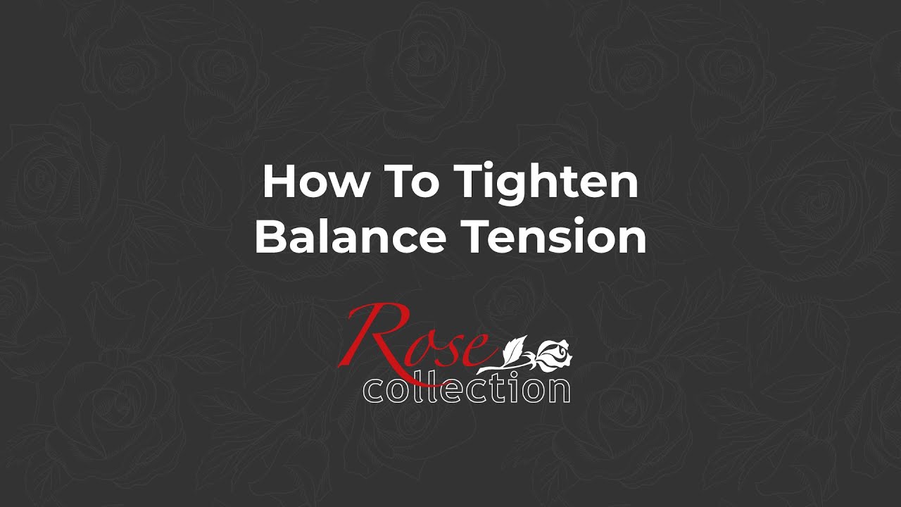 How To Tighten Balance Tension | Roseview Windows - YouTube