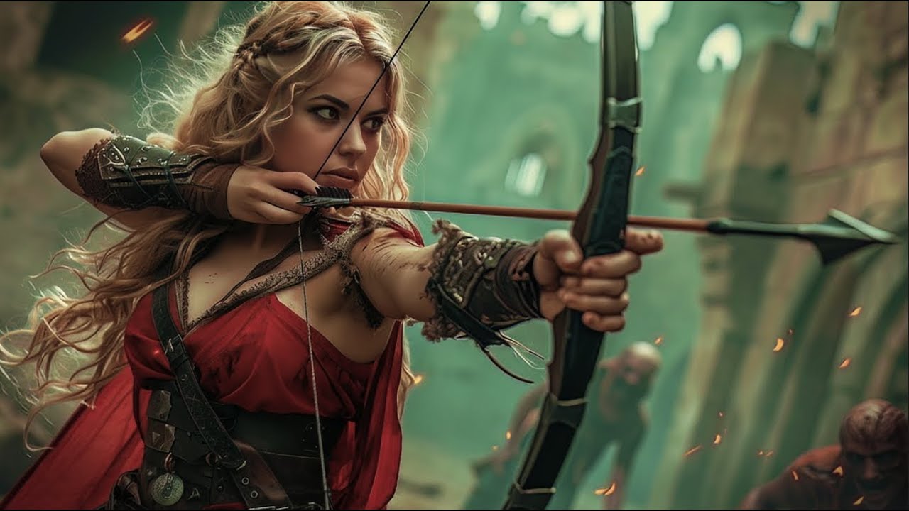 2024 Action Movie:The female killer organization decided to destroy the ...