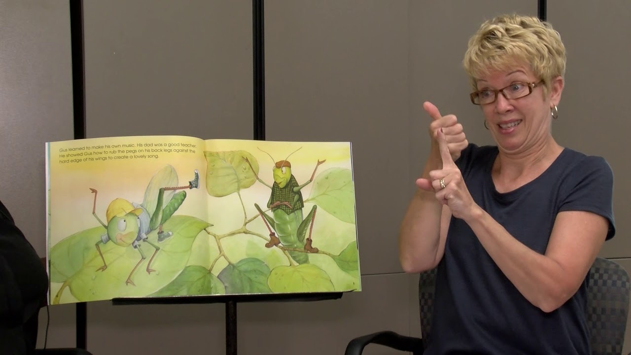 Sign Language Grasshopper Gus - YouTube