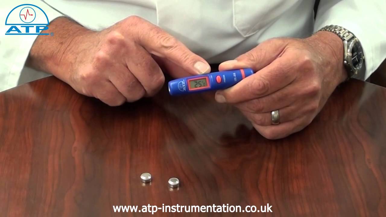 Pen-Type Infrared Thermometer | ATP Instrumentation - YouTube