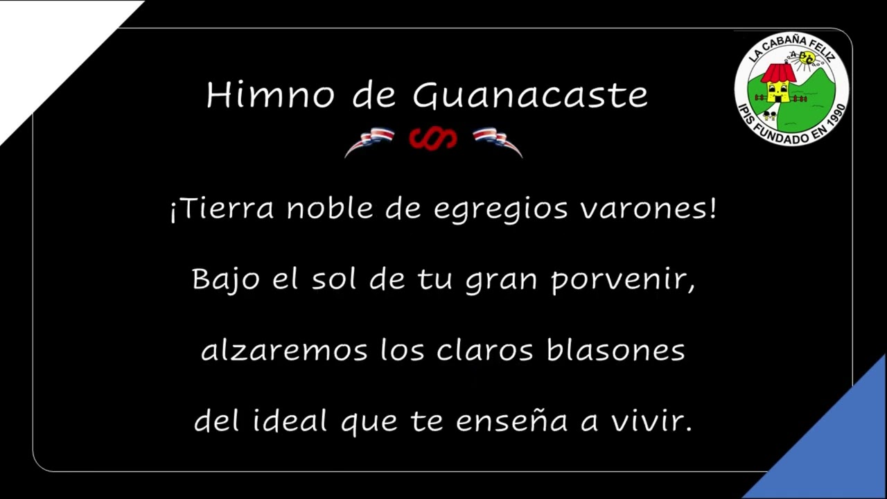 Himno de Guanacaste - YouTube