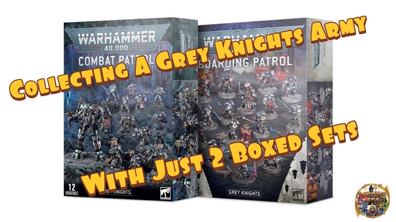 Collecting A Grey Knights Army with Just 2 Boxed Sets - YouTube