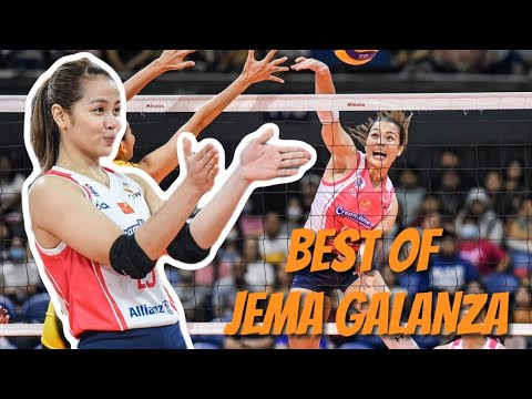 BEST OF JEMA GALANZA | PVL AFC 2023 - YouTube